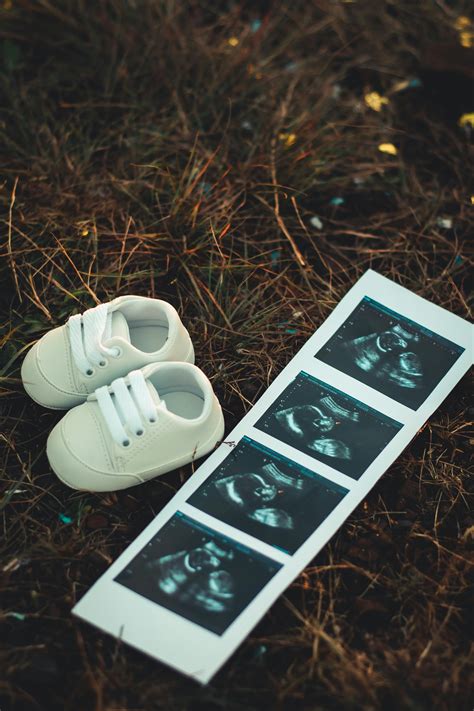집 밖의 가족 기대 기대하는 기쁨 기적 꿈 모성 미래 부모 산모 새로운 삶 생명 신발 아기 아기