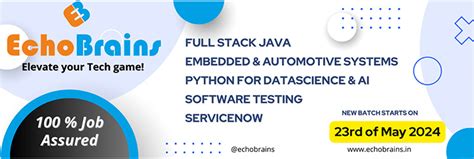 Java Full Stack Data Science Software Testing Embedded And Automotive Servicenow
