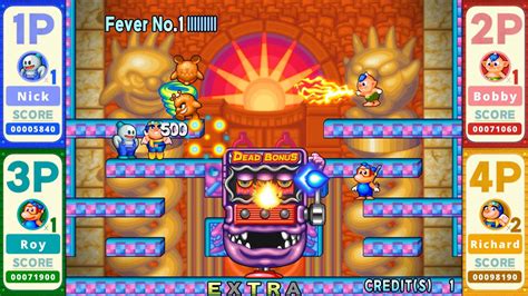 [nsw] 스노우 브라더스 2 스페셜 Snow Bros 2 Special 저장 파일썬