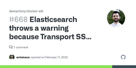 Elasticsearch Throws A Warning Because Transport Ssl Isnt Enabled