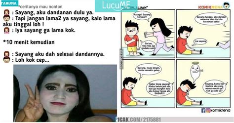 Meme Cewek Dandan Ini Lucunya Bikin Ketawa Lepas Baca Viral