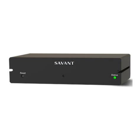 Savant Smartcontrol 14 Manuals Manualslib