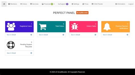 PerfectPanel A SMM Panel Script Script Booster