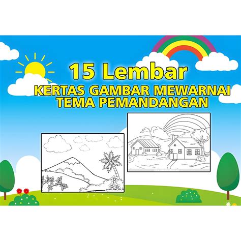 Harga Mewarnai Gambar Pemandangan Terbaru Mei 2026 Biggo Indonesia