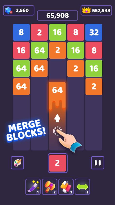 Download And Play Merge Block Number Puzzle Game On Pc Emulator