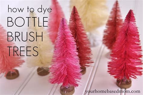 Valentine Bottle Brush Trees