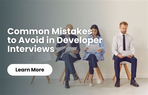 common mistakes to avoid in developer interviews
