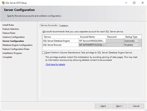 Microsoft SQL Server Express Installation Instructions