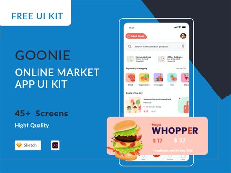 Best 30 Free Sketch UI Kits For IOS Android Web Apps