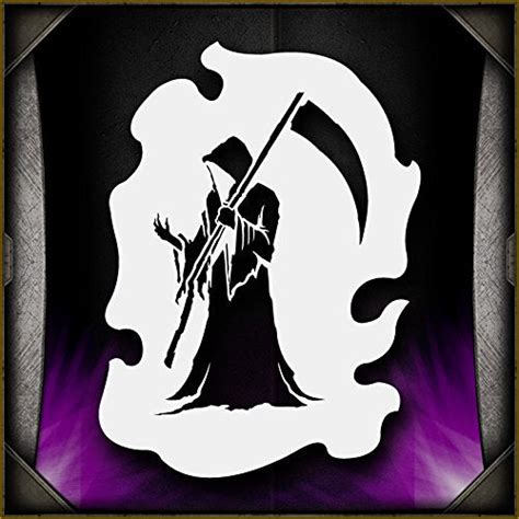 Grim Reaper 8 Airsick Stencils