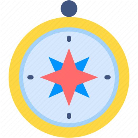 Compass Location Direction Orientation Travel Point Icon
