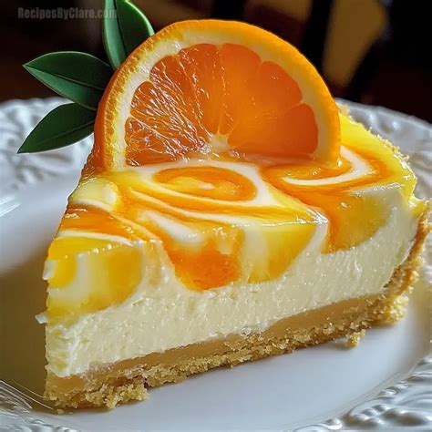 Southern Pineapple Orange Swirl Cheesecake Recipe Recipes By Clare