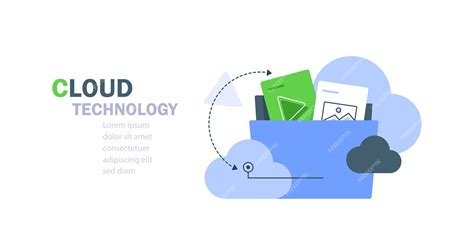 Premium Vector Cloud Computing Conceptcloud Serverdevice Data