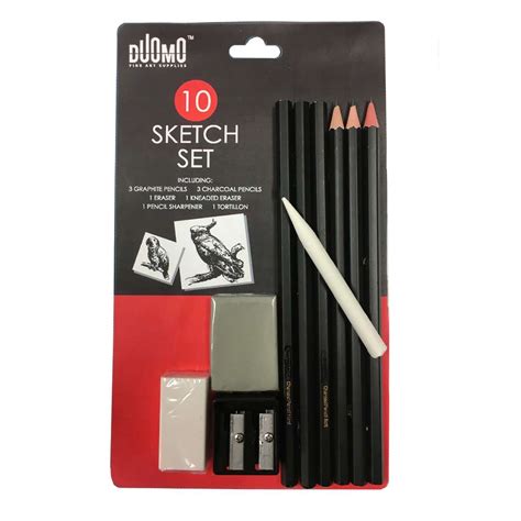 Bulk Sketch Sets Drawing Essentials 10 Piece
