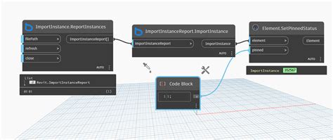 Need Help Pinning Imported Cad File Using Dynamo Revit Dynamo