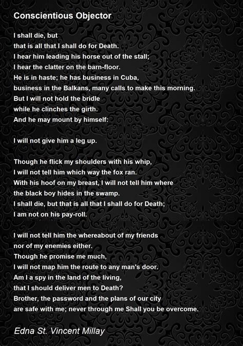 Conscientious Objector Quotes