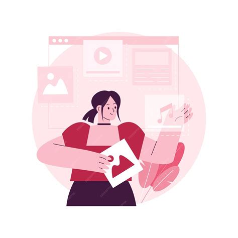 Premium Vector Cms Development Abstract Concept Vector Illustration