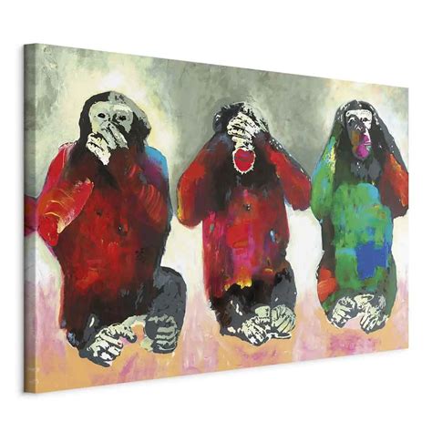 Three Wise Monkeys Art