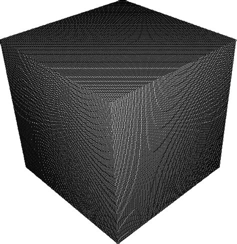 An Example Of A Digital Cube Whose Numerical Values Are Download Scientific Diagram