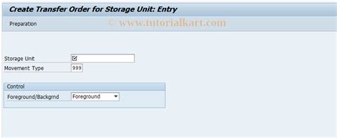 Lt09 Sap Tcode Id Point Function For Storage Units