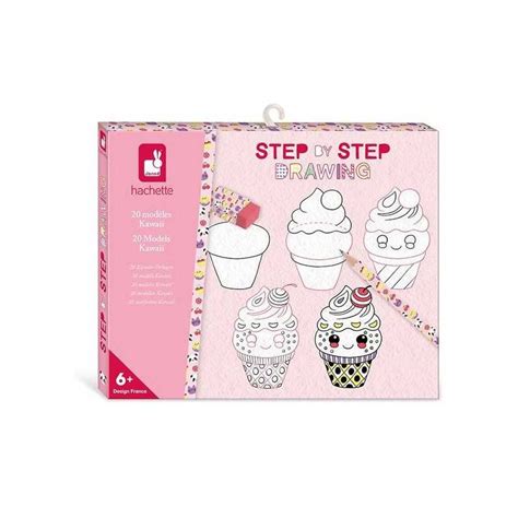Step By Step Drawing Kawaii Un Jeu Janod Boutique Bcd Jeux