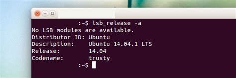 How To Know Ubuntu And Unity Version In Ubuntu 1404