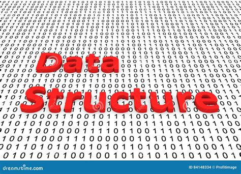 Data Structure Database Analyst Looking Into Schema Information Cartoon