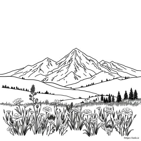Folhas De Colorir Do Colorado