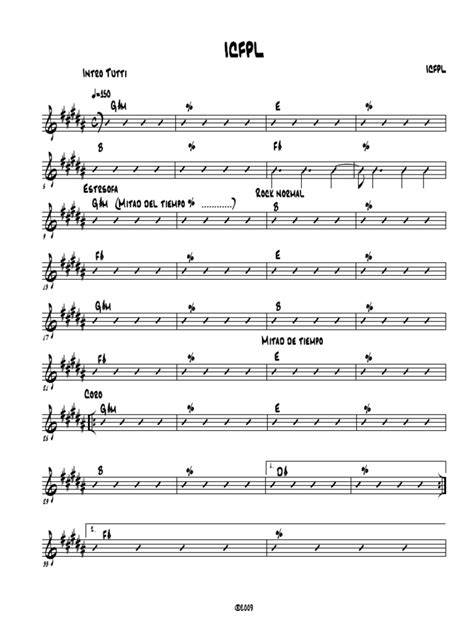 Estar Contigo Chart Pdf