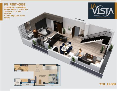 Penthouse Layout Plan