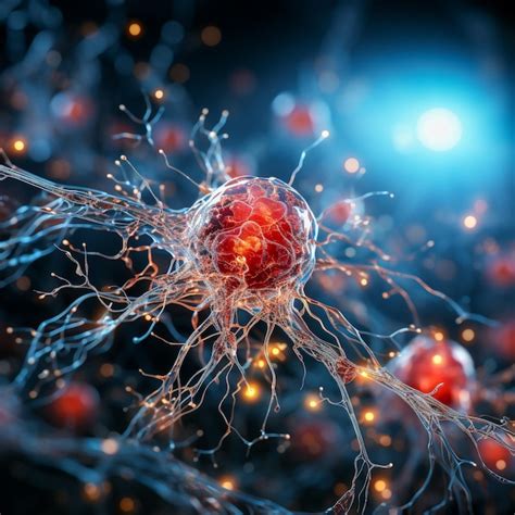 Premium Ai Image Neural Cell Neurons Connecting The Brain