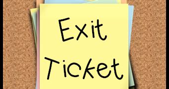 Crafting Connections Exit Ticket FREEBIES