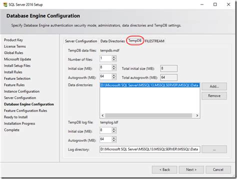 Install Sql 2016 With Data On A Separate Drive Mcb Systems
