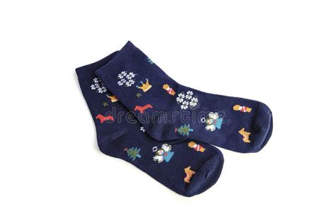 Socks Isolated On White Background Stock Image Image Of Warm White 87080229