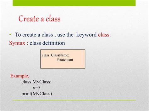 Python Object Oriented Programming Pptx