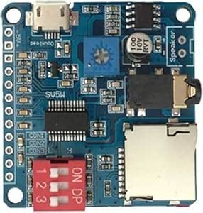 Voice Sound Playback Module Arduino MP3 Player Module UART I O Trigger Class D Amplifier Board