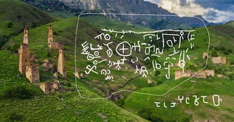 როგორ წერდა კავკასიელი ხალხი ქართული ანბანით