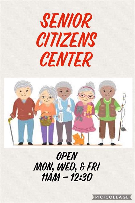 Senior Citizens Center Facebook