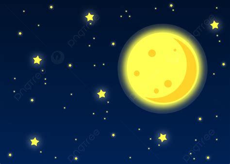 Volle Maan Sterrenhemel Achtergrond Volle Maan Achtergrond Maan Nacht