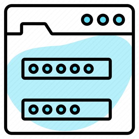Web Webpage Website Security Secure Protection Password Icon