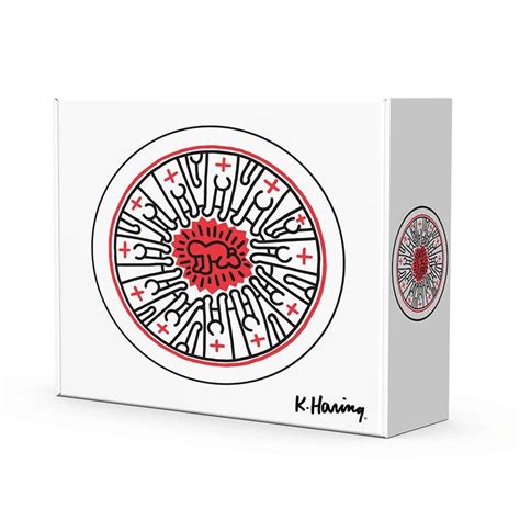 Keith Haring Glass Catchall Cross People 5999 Angies Boutique