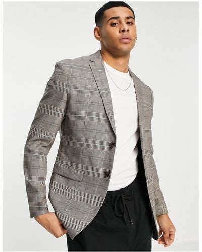Brown Selected Jackets For Men Lyst
