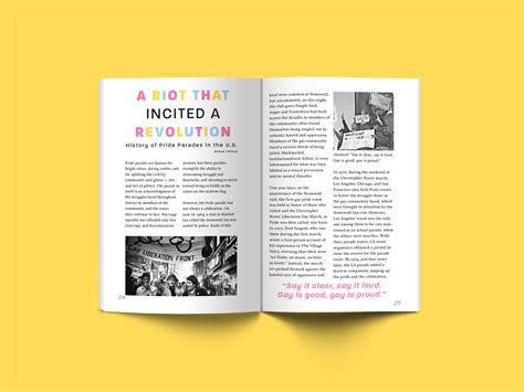 Lgbtq Zine On Behance