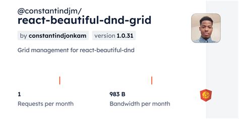 Constantindjmreact Beautiful Dnd Grid Cdn By Jsdelivr A Cdn For Npm And Github
