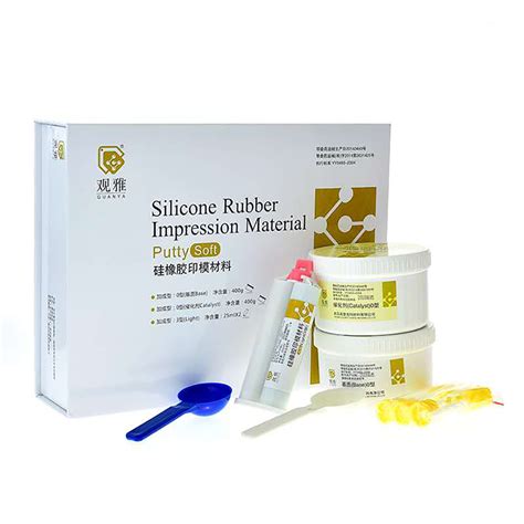 Silicone Rubber Impression Material Kit High Fidelity Rapid Curing