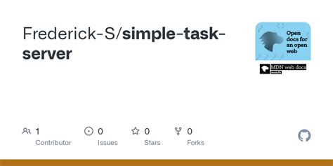 Github Frederick Ssimple Task Server