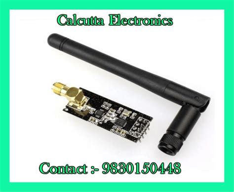 Nrf24l01 With Antenna V50 Pa Lna Wireless Module 1000 Meters Long Range Calcutta Electronics