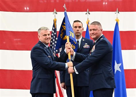 76th Commodities Maintenance Group Welcomes New Commander Tinker Air