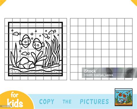 그림 교육 게임 수족관 을 복사 여가활동 게임에 대한 스톡 벡터 아트 및 기타 이미지 여가활동 게임 해양 생물 수조