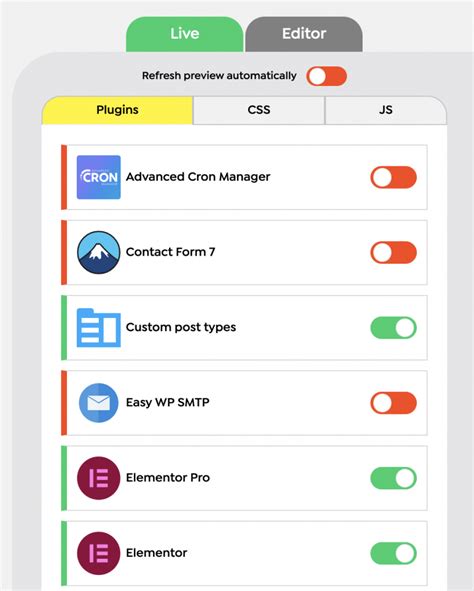 Manage Plugins Wp Shifty